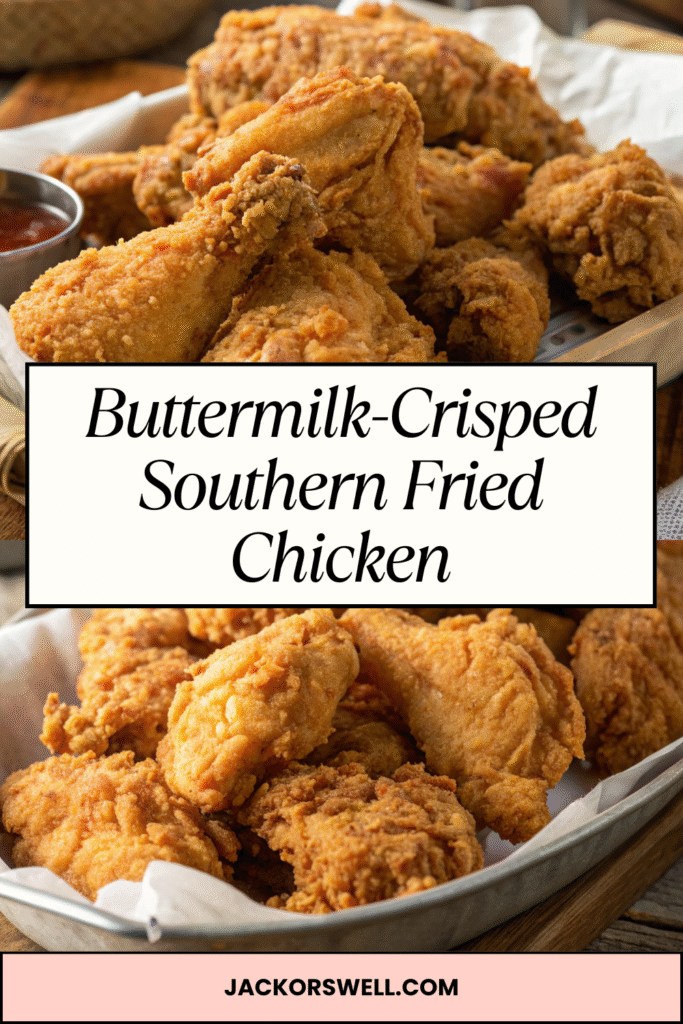 Buttermilk-Crisped Southern Fried Chicken - jacky's recipes